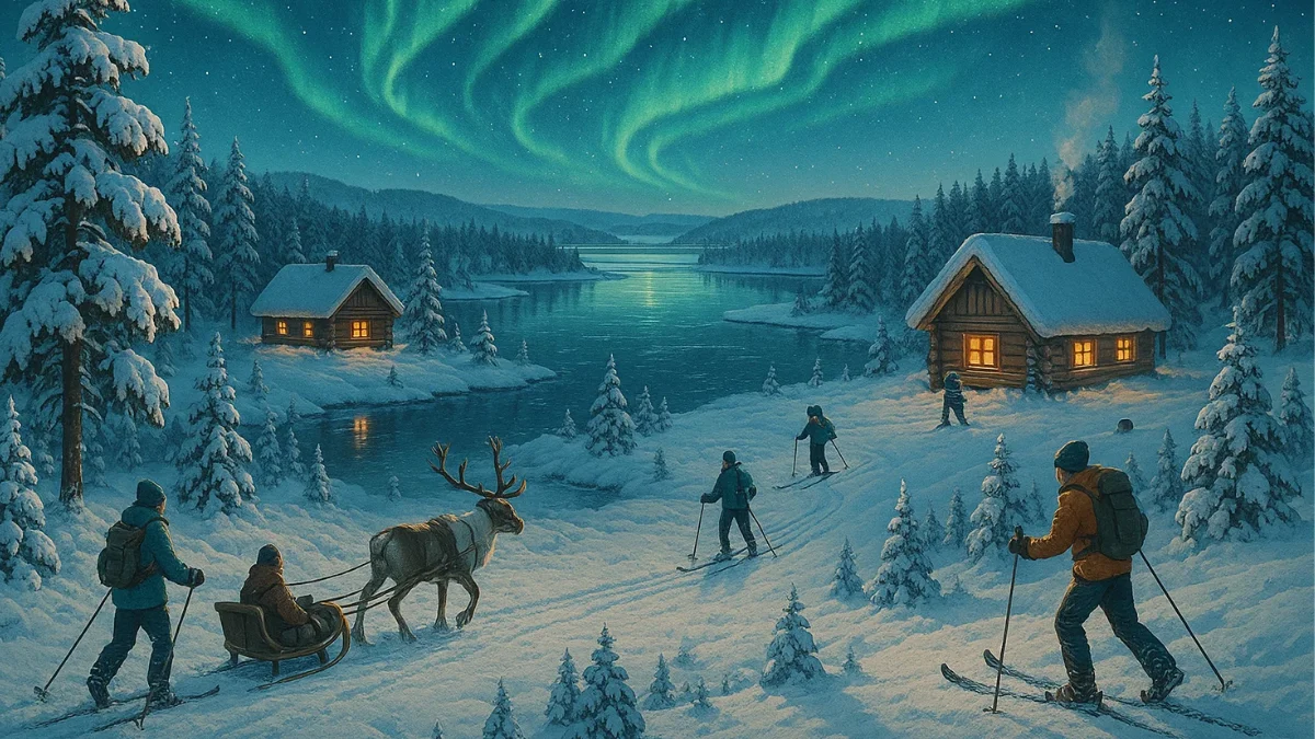 Finland in Winter: Snow, Northern Lights & Magic Awaits